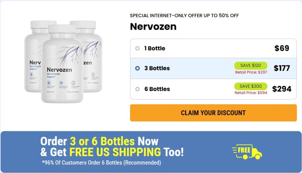 Nervozen | Official Website - #1 Nerve Pain Relief Formula USA
